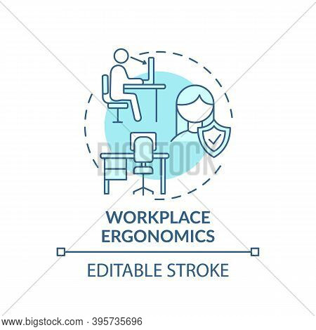 Workplace Ergonomics Vector & Photo (Free Trial) | Bigstock