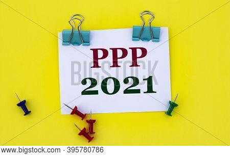 Ppp 2021 - Word On Image & Photo (Free Trial) | Bigstock