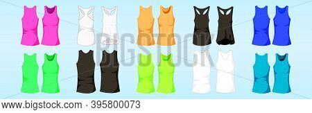 Set Tank Top. Cartoon Vector & Photo (Free Trial) | Bigstock