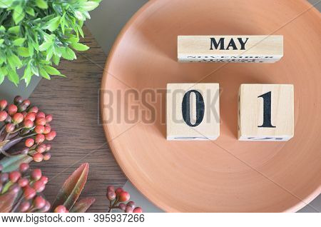 May 1, Date Design Image & Photo (Free Trial) | Bigstock