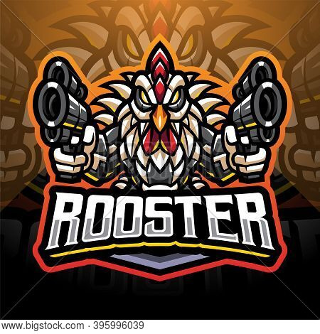 Rooster Gunners Vector & Photo (Free Trial) | Bigstock