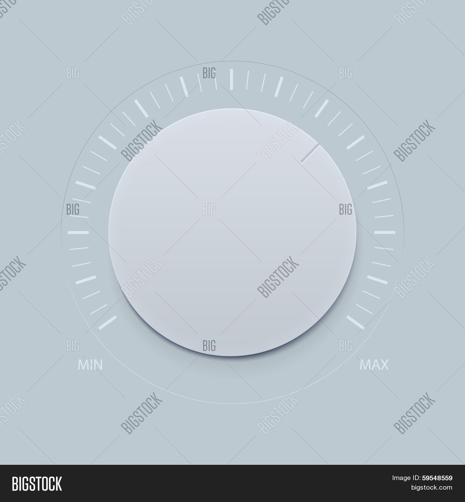 Vector Dial Knob Vector & Photo (Free Trial) | Bigstock