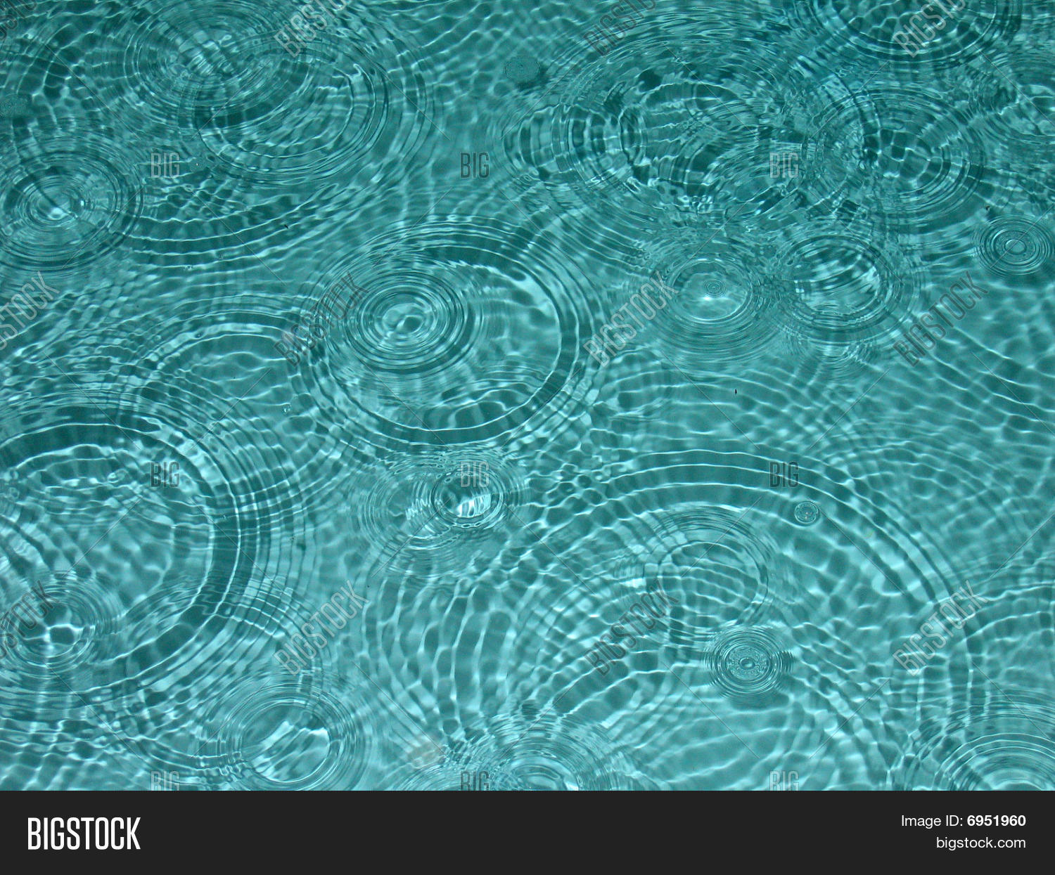 Rain Drop Ripples On Image & Photo (Free Trial) | Bigstock