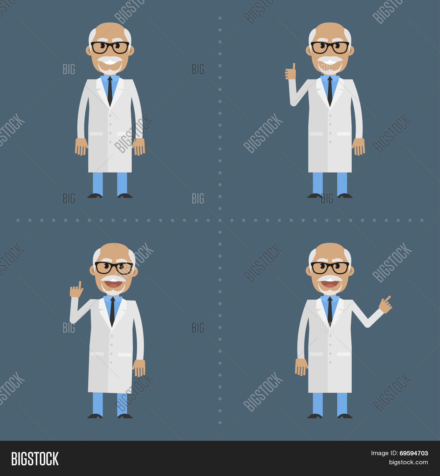 Old Doctor Indicates Vector & Photo (Free Trial) | Bigstock