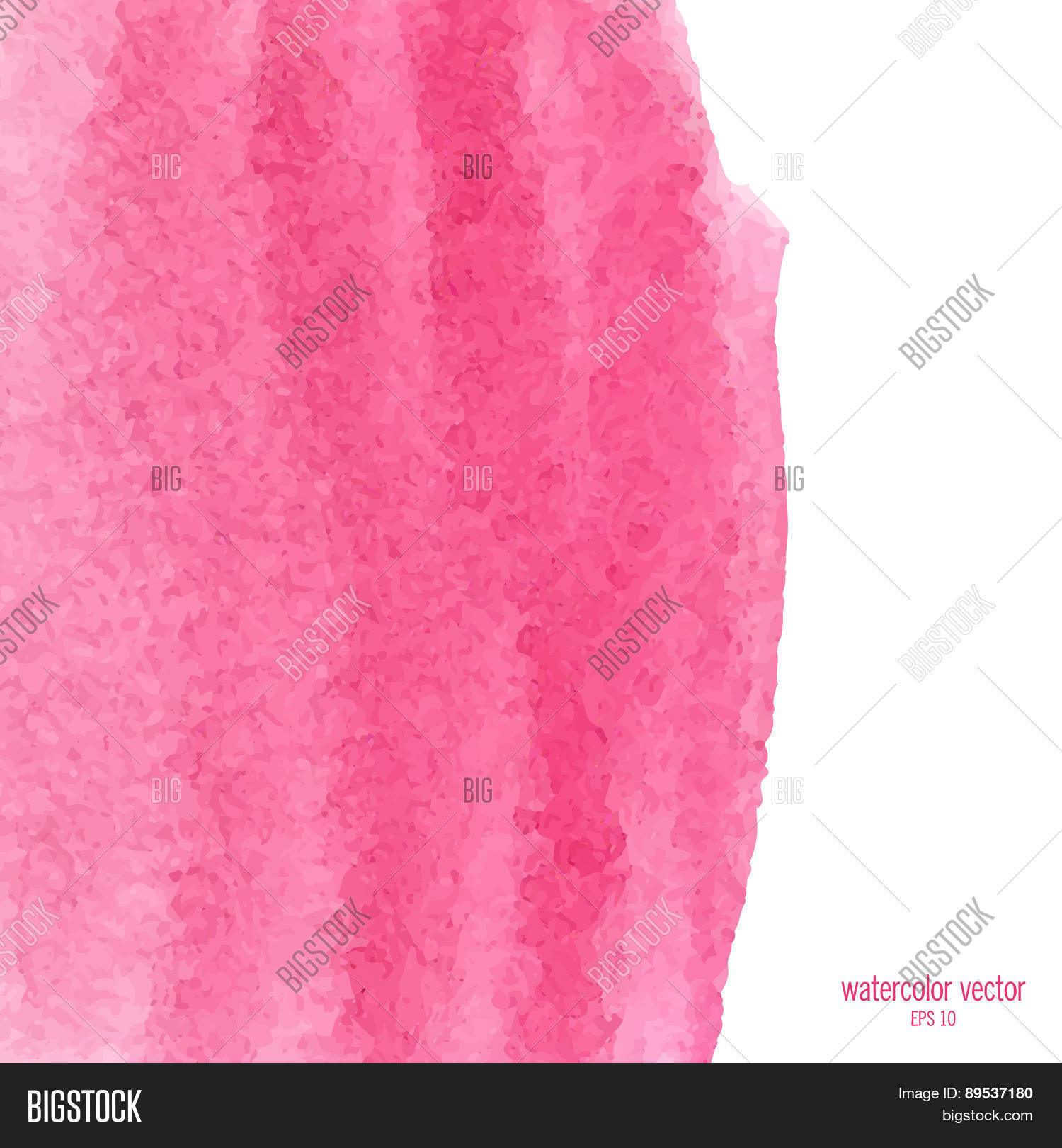 Pink Watercolor Vector & Photo (Free Trial) | Bigstock
