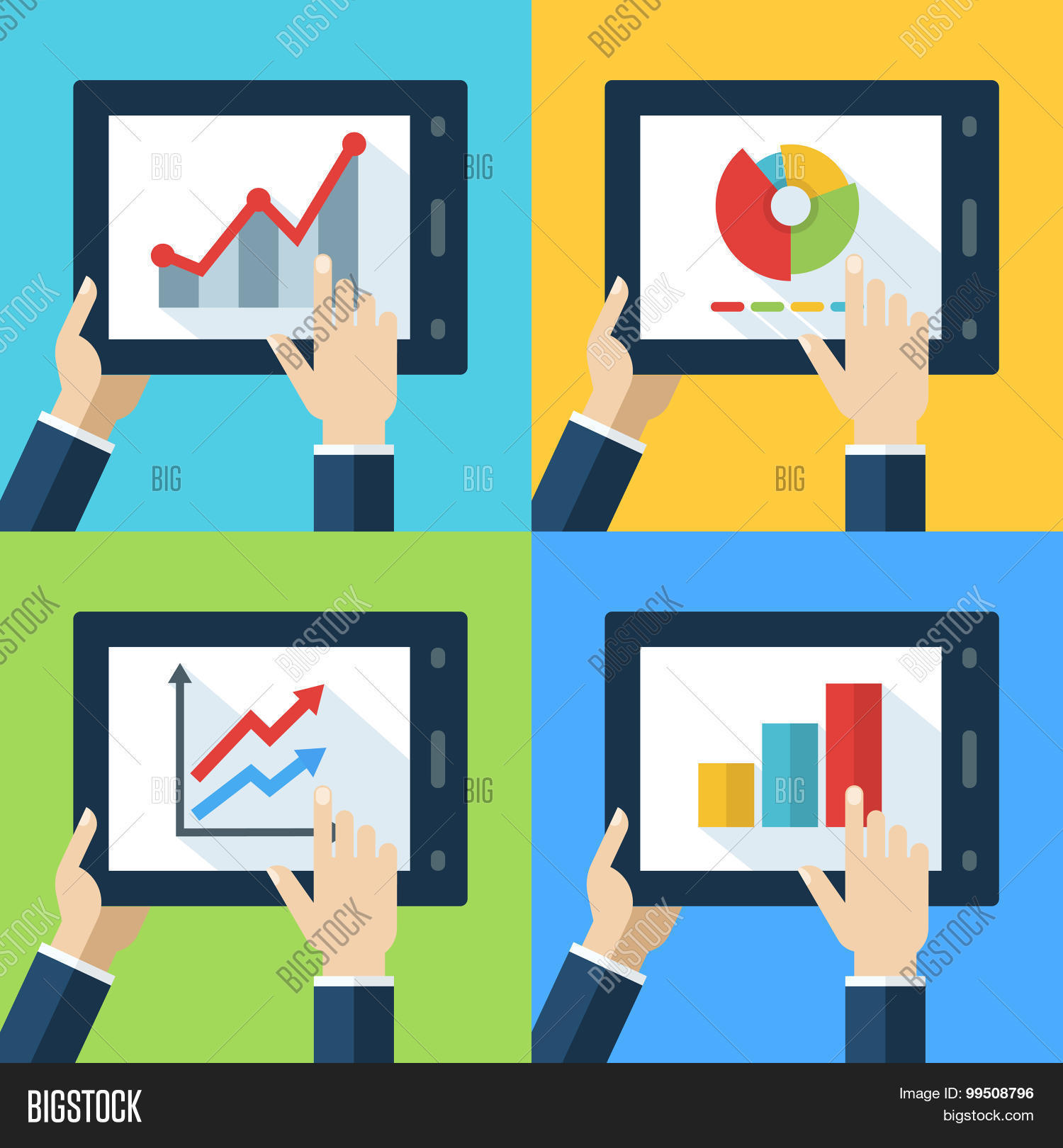 Vector Set Touch Vector & Photo (Free Trial) | Bigstock