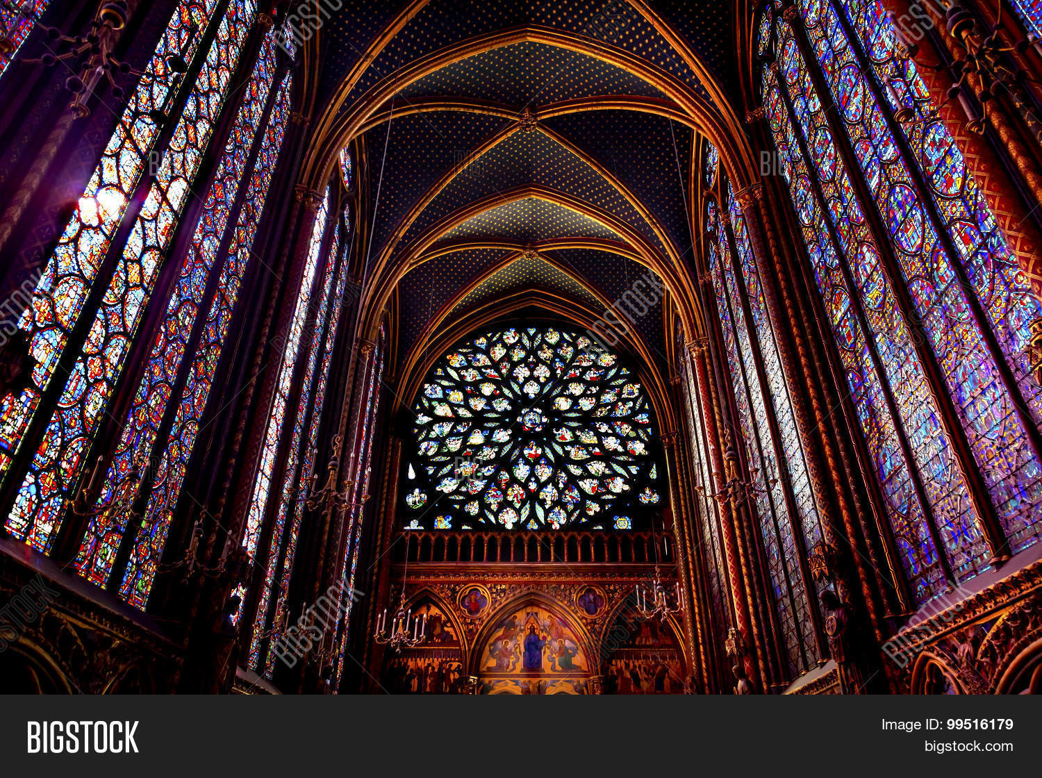 Rose Window Stained Image & Photo (Free Trial) | Bigstock