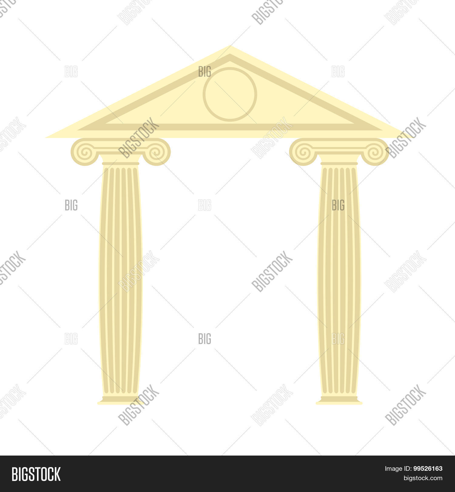 Greek Portico. Greek Vector & Photo (Free Trial) | Bigstock