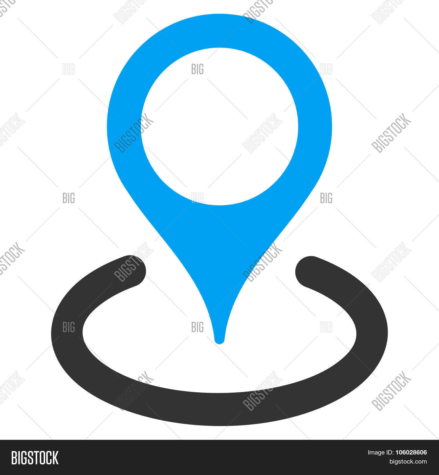 Place Marker Icon Vector & Photo (Free Trial) | Bigstock
