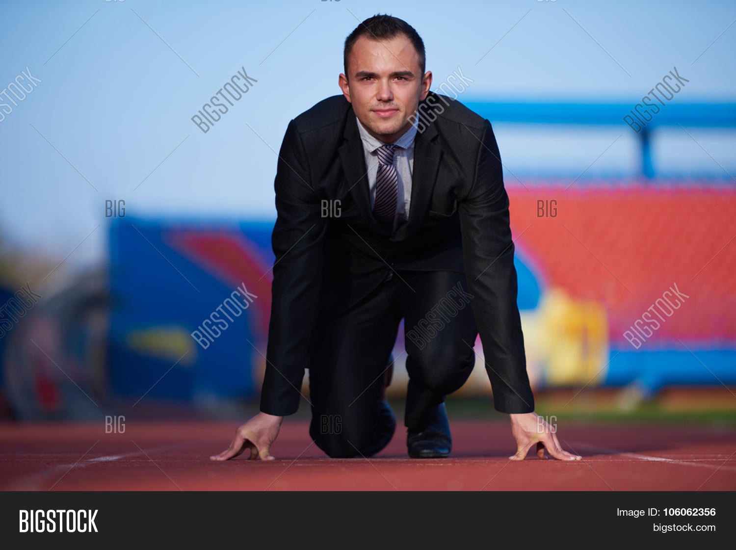 Business Man Start Image & Photo (Free Trial) | Bigstock