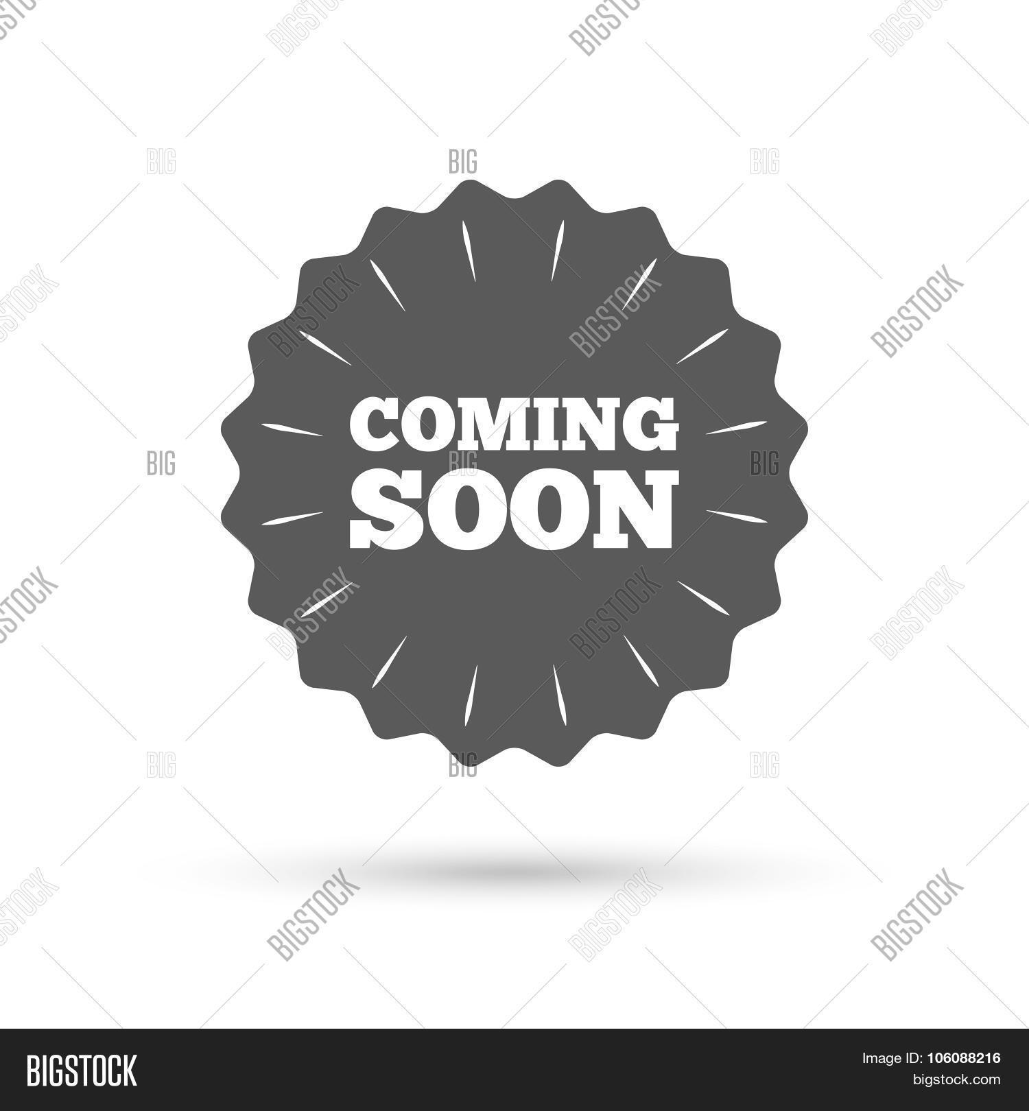 Coming Soon Icon. Vector & Photo (Free Trial) | Bigstock
