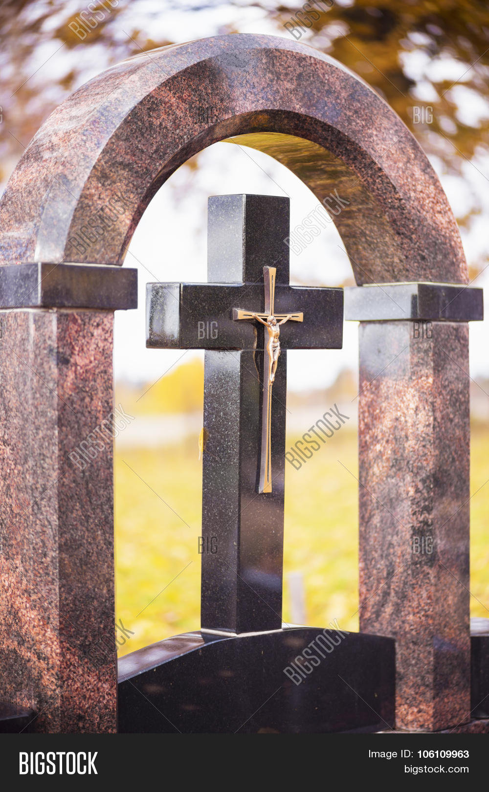 Black Marble Cross Image & Photo (Free Trial) | Bigstock