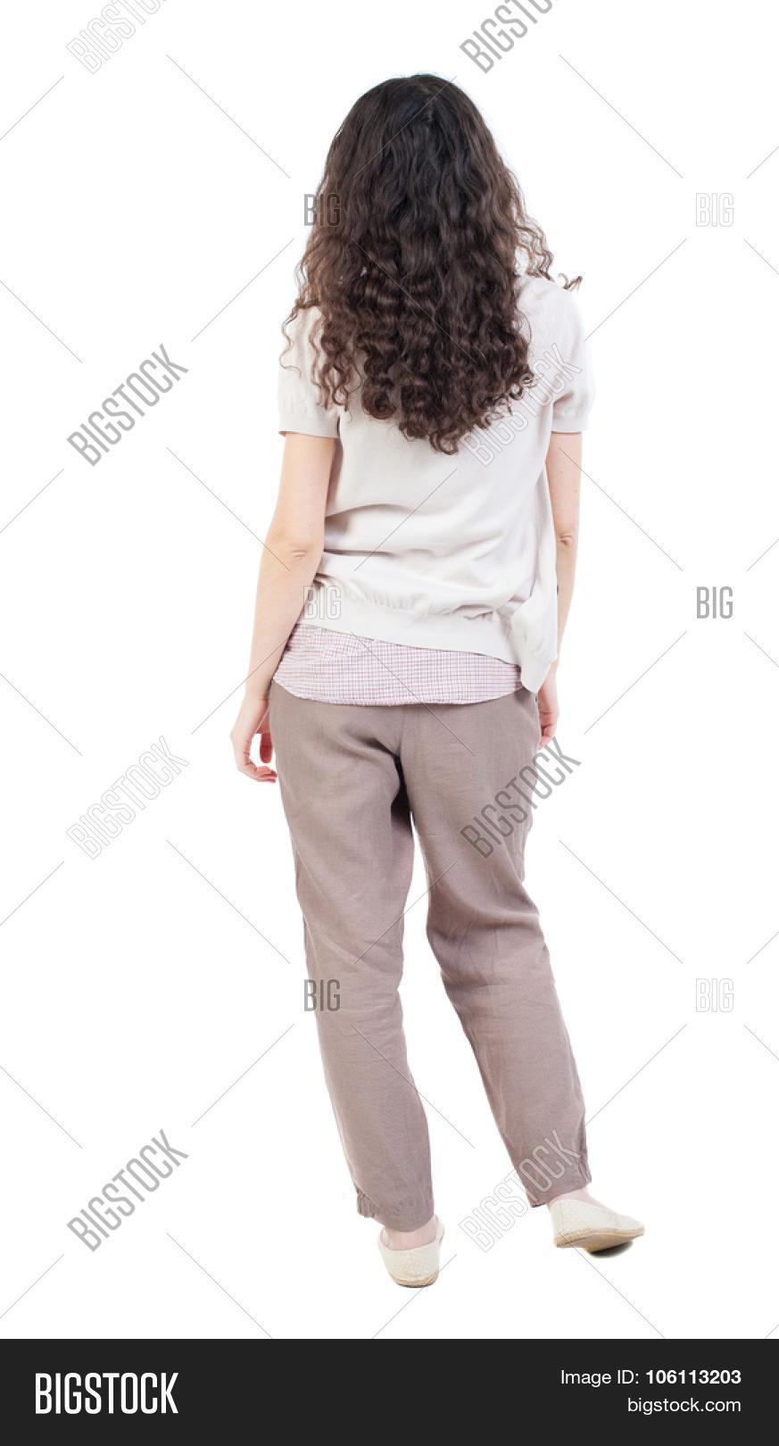 Back View Standing Image & Photo (Free Trial) | Bigstock