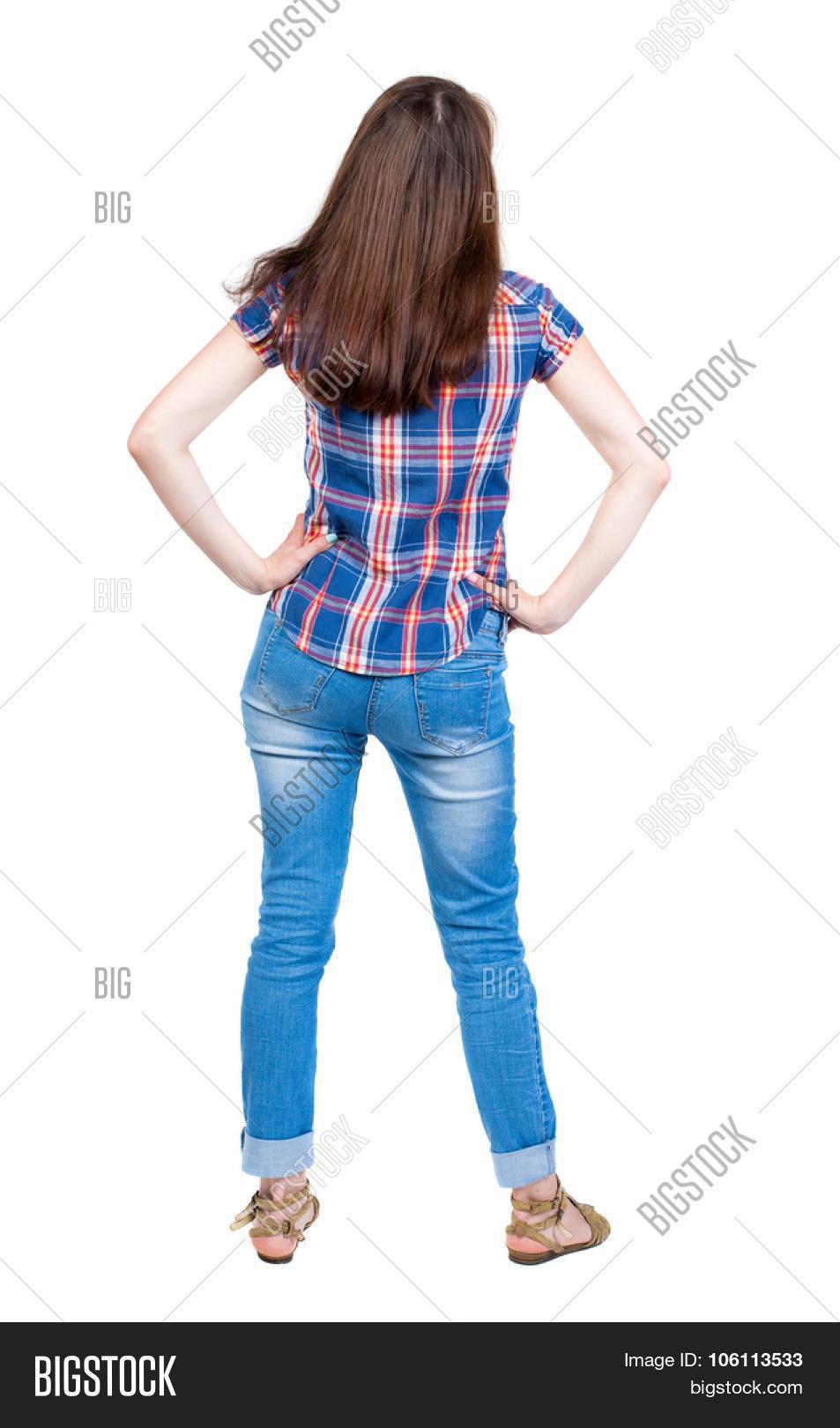 Back View Standing Image & Photo (Free Trial) | Bigstock