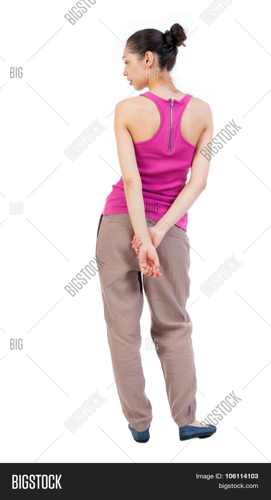 Back View Standing Image & Photo (Free Trial) | Bigstock