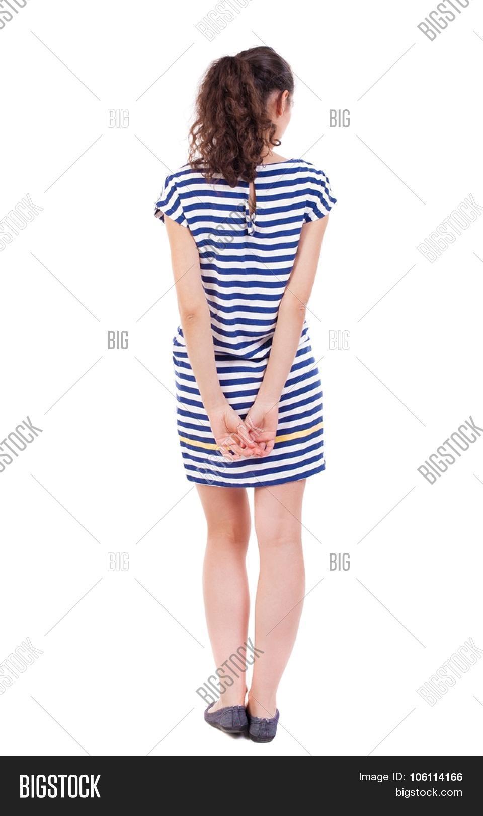 Back View Standing Image & Photo (Free Trial) | Bigstock