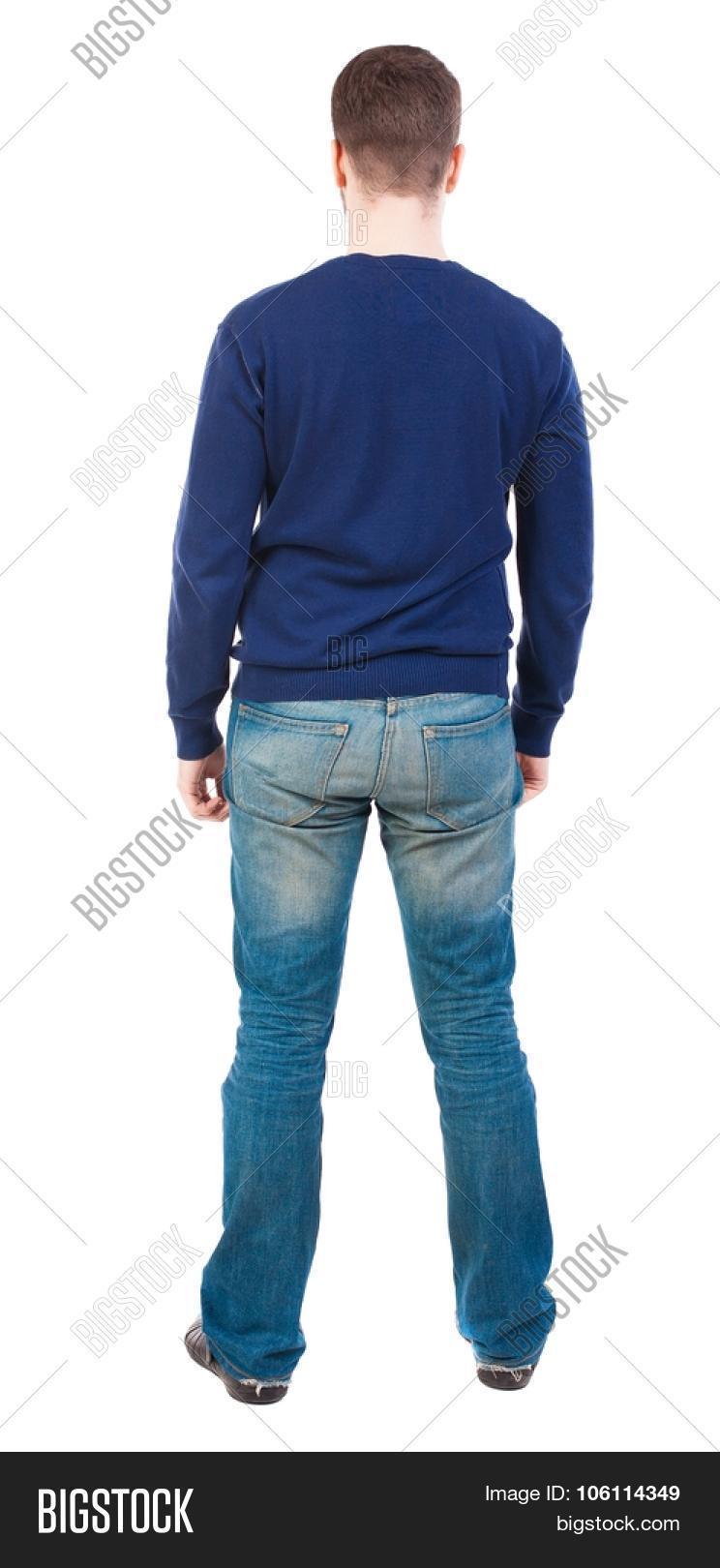 Back View Man Jeans. Image & Photo (Free Trial) | Bigstock