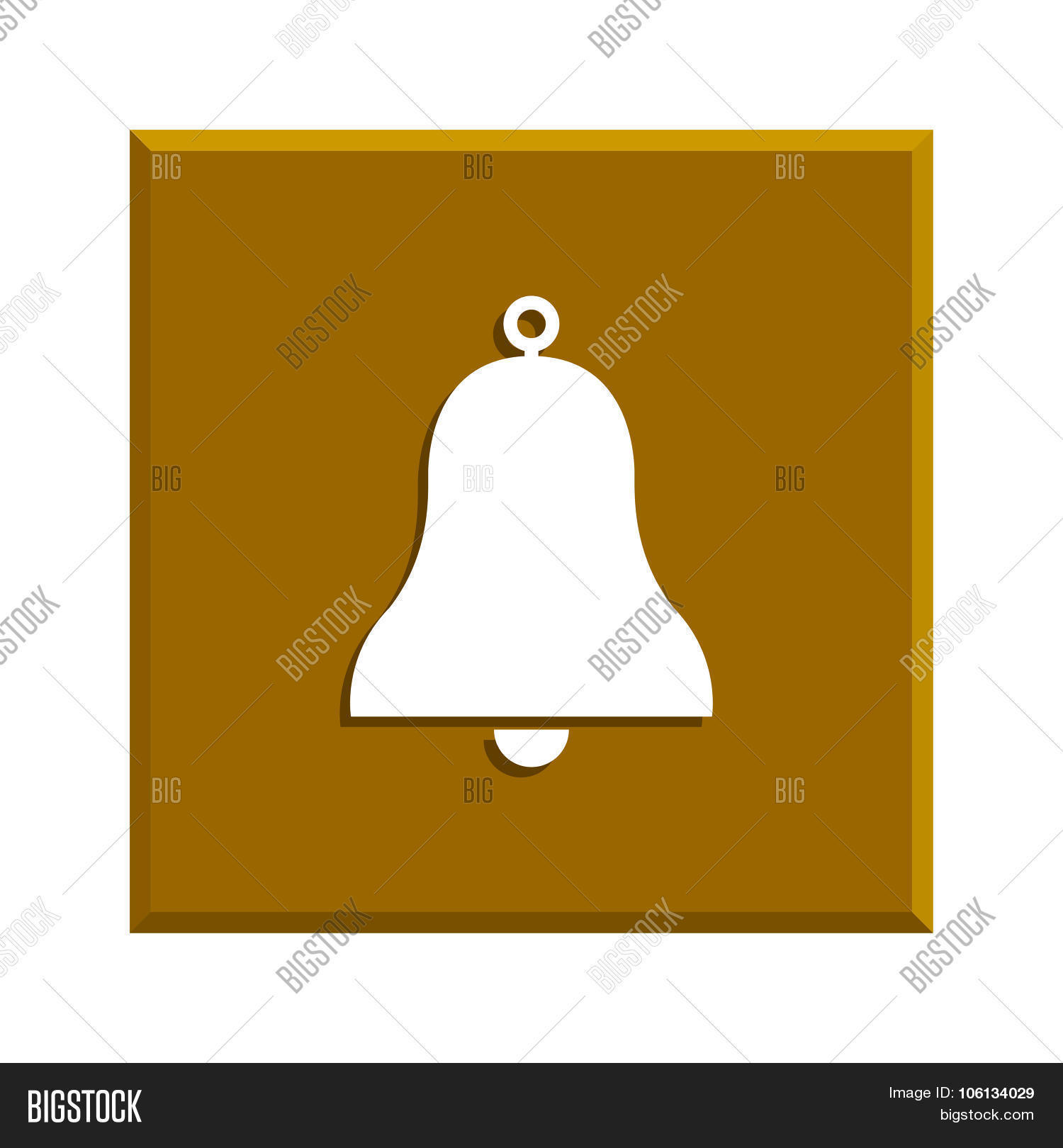 Vector Bell Icon Vector & Photo (Free Trial) | Bigstock