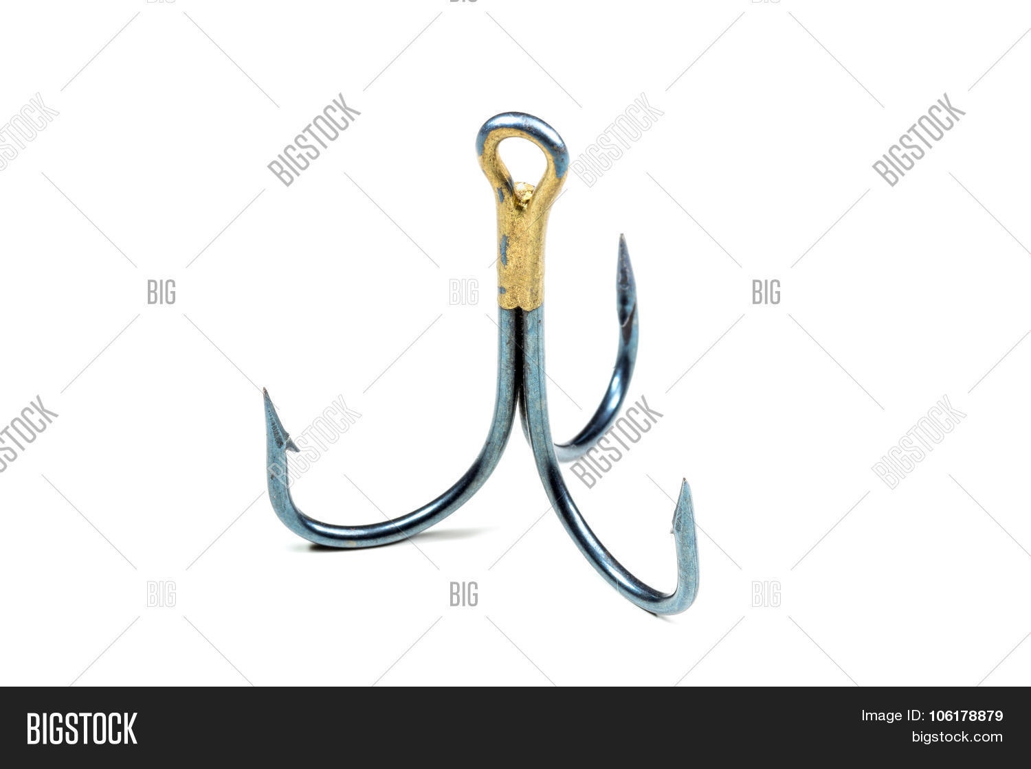 Triple Fishing Hook Image & Photo (Free Trial) | Bigstock