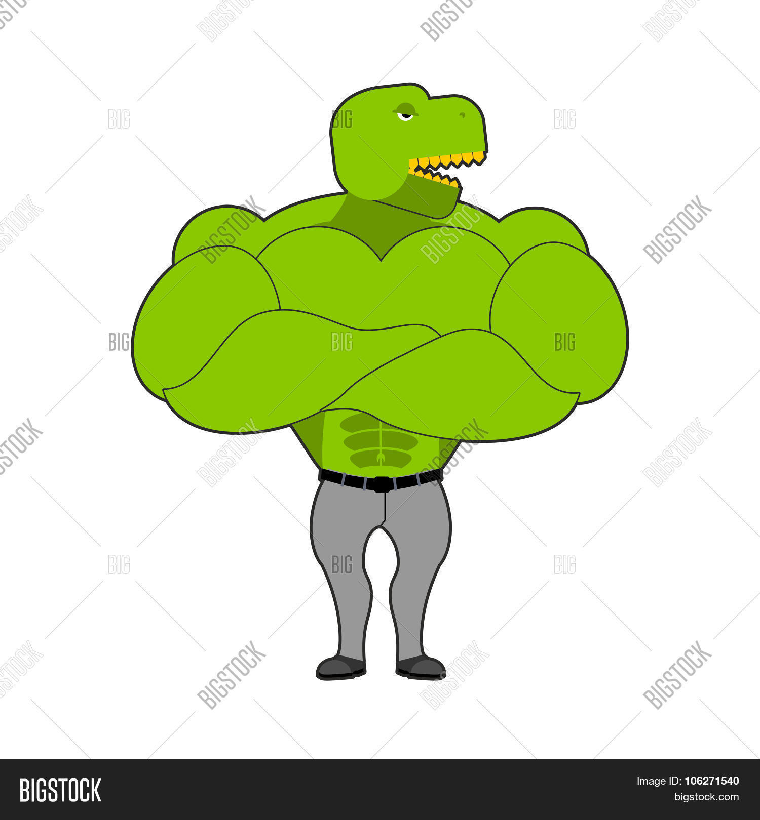 Strong Tyrannosaurus Vector & Photo (Free Trial) | Bigstock