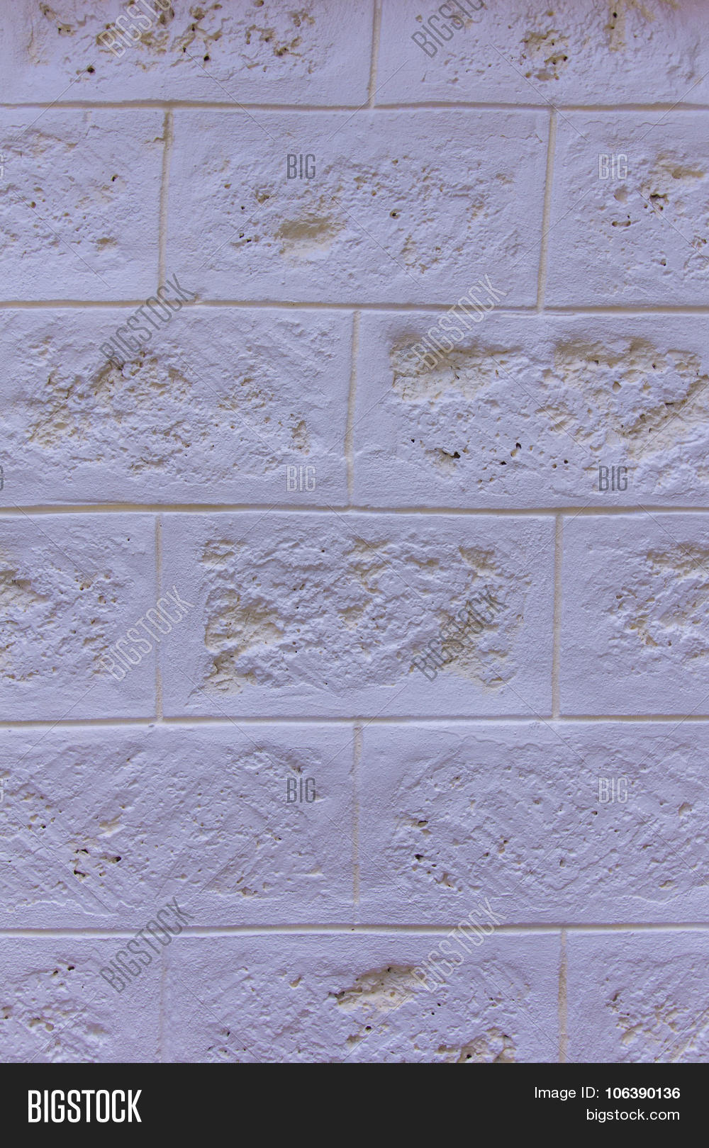 White Block Wall Image & Photo (Free Trial) | Bigstock