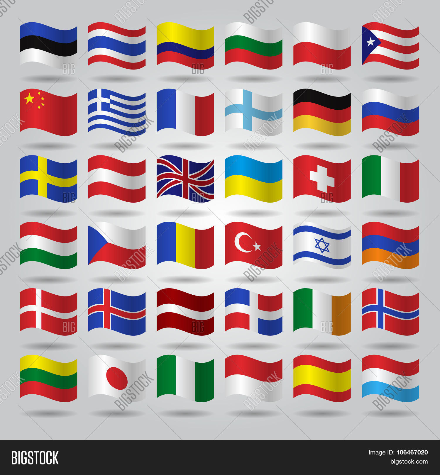 World Flags Vector & Photo (Free Trial) | Bigstock