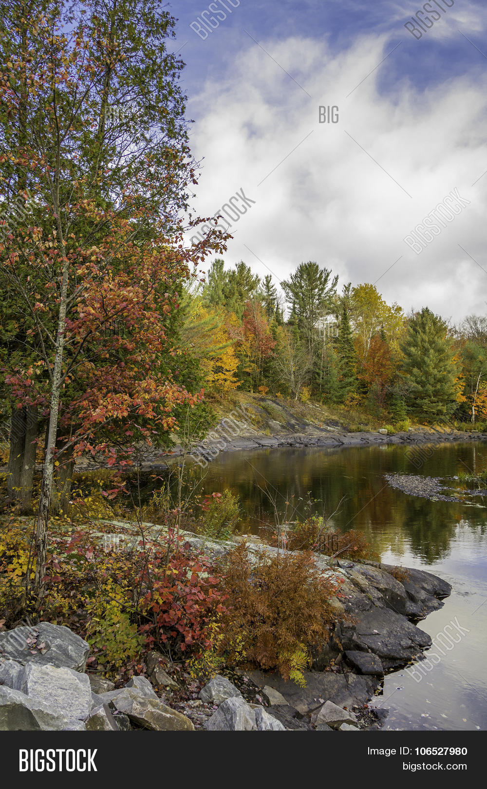 Northern River Autumn Image & Photo (Free Trial) | Bigstock