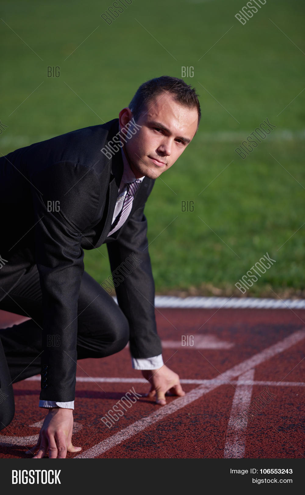 Business Man Start Image & Photo (Free Trial) | Bigstock