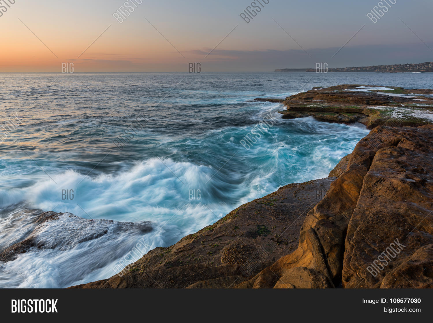 Calm Ocean Seascape Image & Photo (Free Trial) | Bigstock