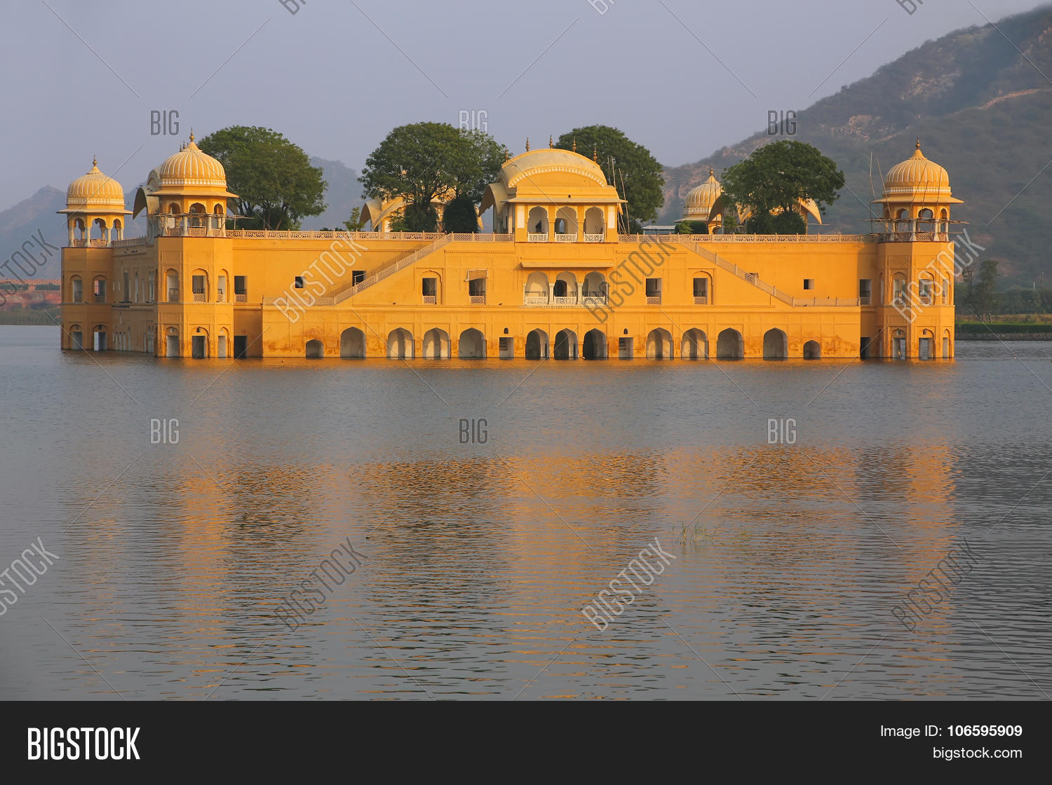 Jal Mahal Man Sagar Image & Photo (Free Trial) | Bigstock