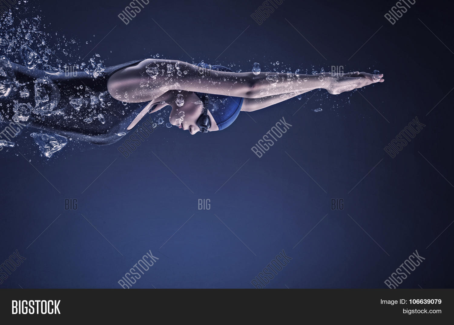 Young Woman Swimmer Image & Photo (Free Trial) | Bigstock