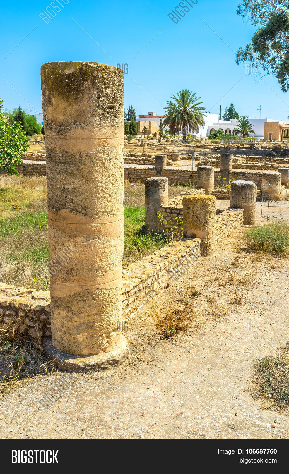Stone Columns Image & Photo (Free Trial) | Bigstock
