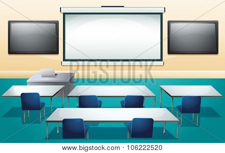 Classroom Screens Vector & Photo (Free Trial) | Bigstock