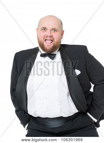 Jolly Fat Man Tuxedo Image & Photo (Free Trial) | Bigstock