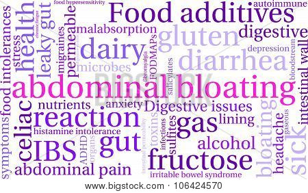 Abdominal Bloating Vector & Photo (Free Trial) | Bigstock