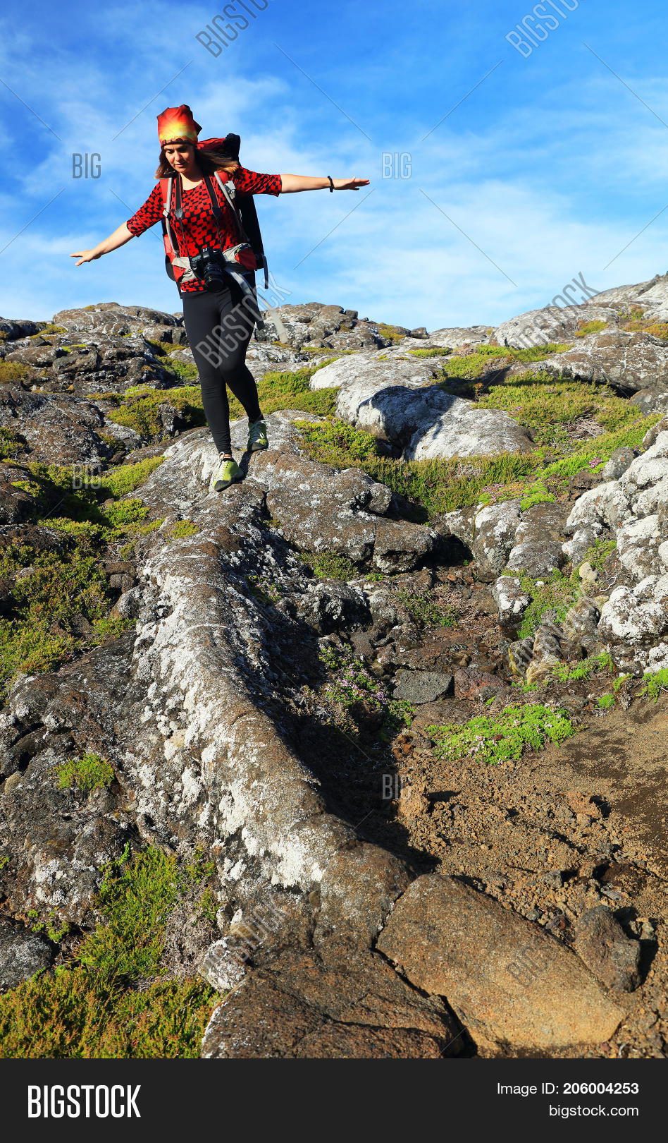 Young Girl Trekking On Image & Photo (Free Trial) | Bigstock
