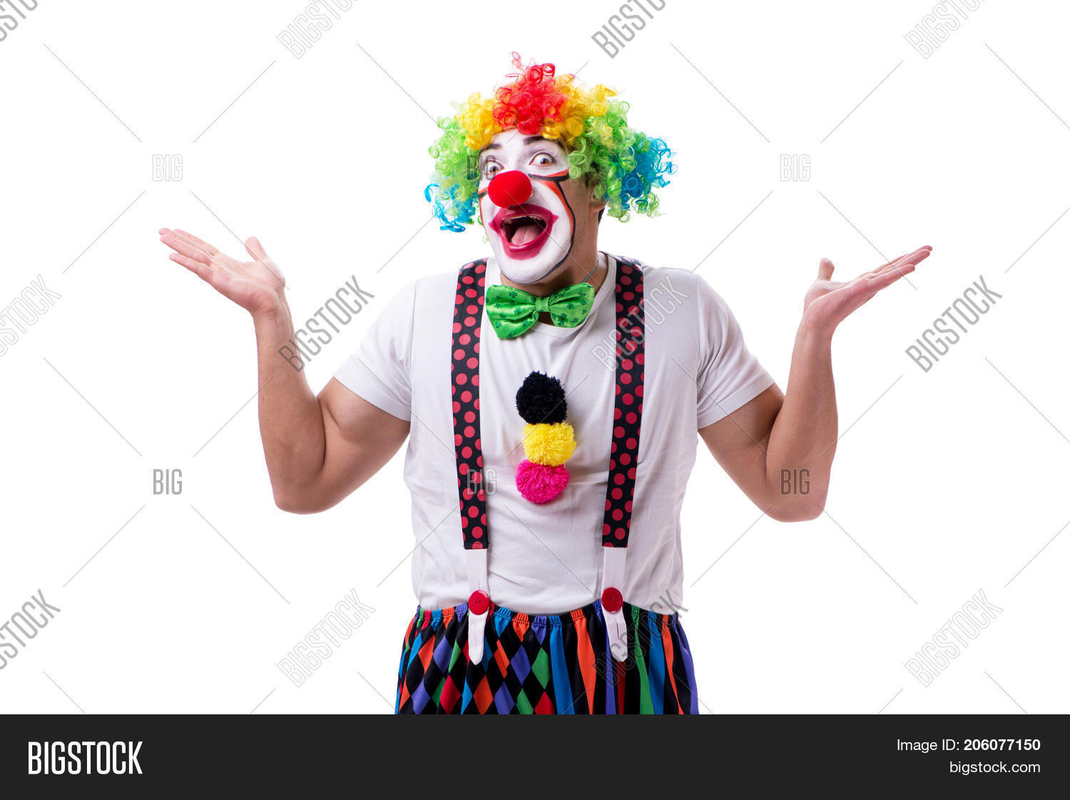 Funny Clown Acting Image & Photo (Free Trial) | Bigstock