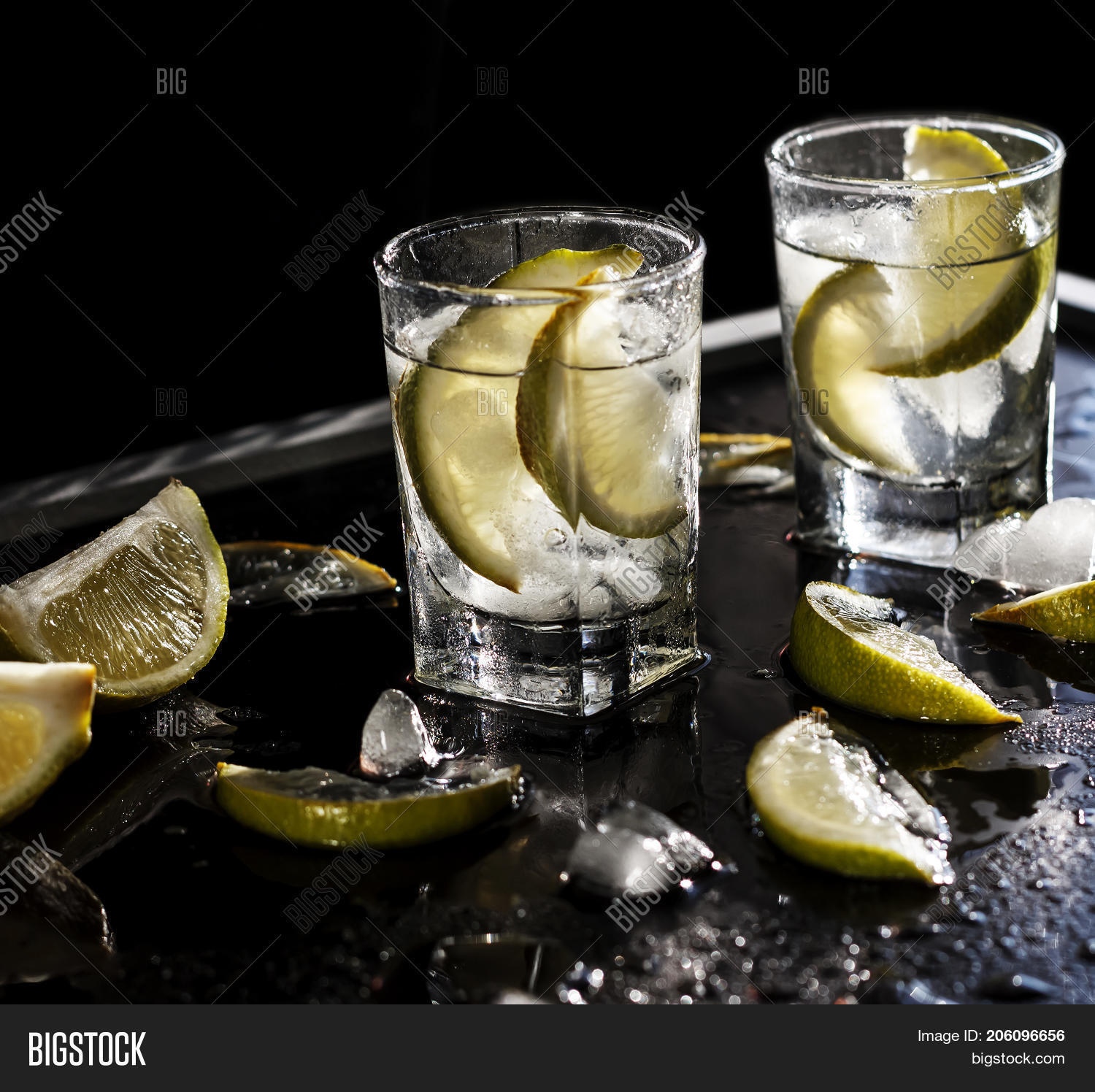 Closeup Vodka Glass Image & Photo (Free Trial) | Bigstock