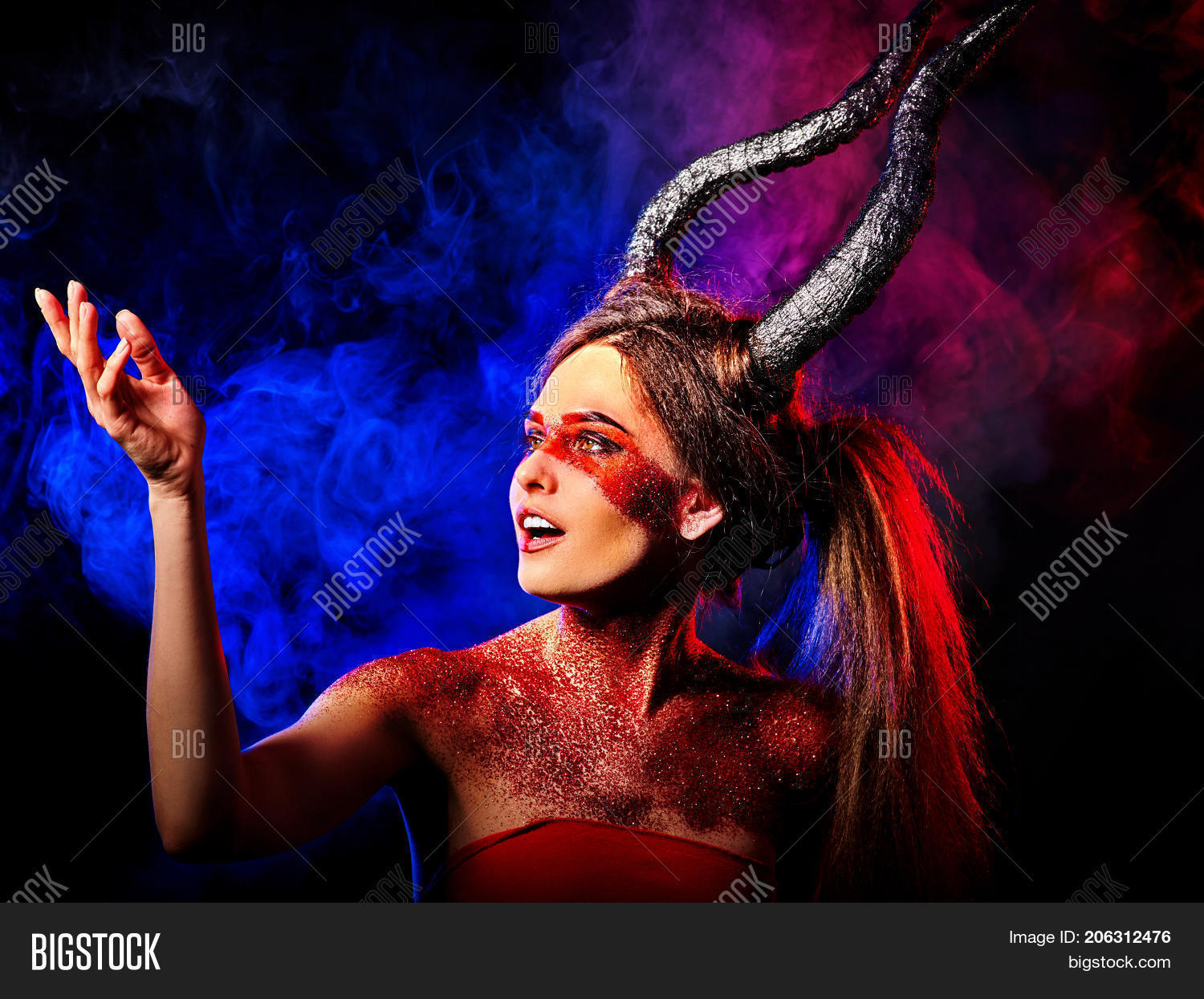 Mad Satan Woman On Image & Photo (Free Trial) | Bigstock