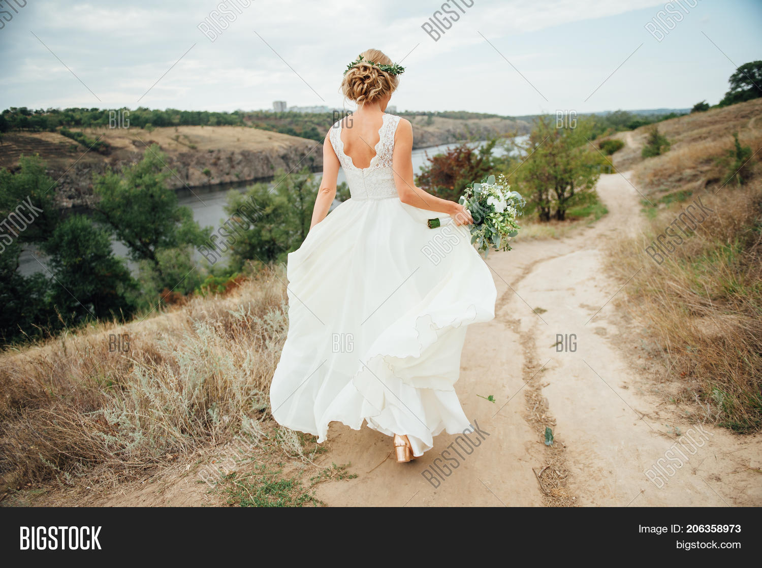 Beautiful Bride Walk Image & Photo (Free Trial) | Bigstock