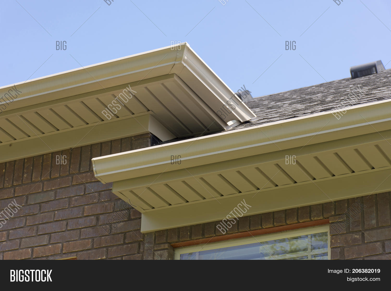 Roof Showing Gutters Image & Photo (Free Trial) | Bigstock
