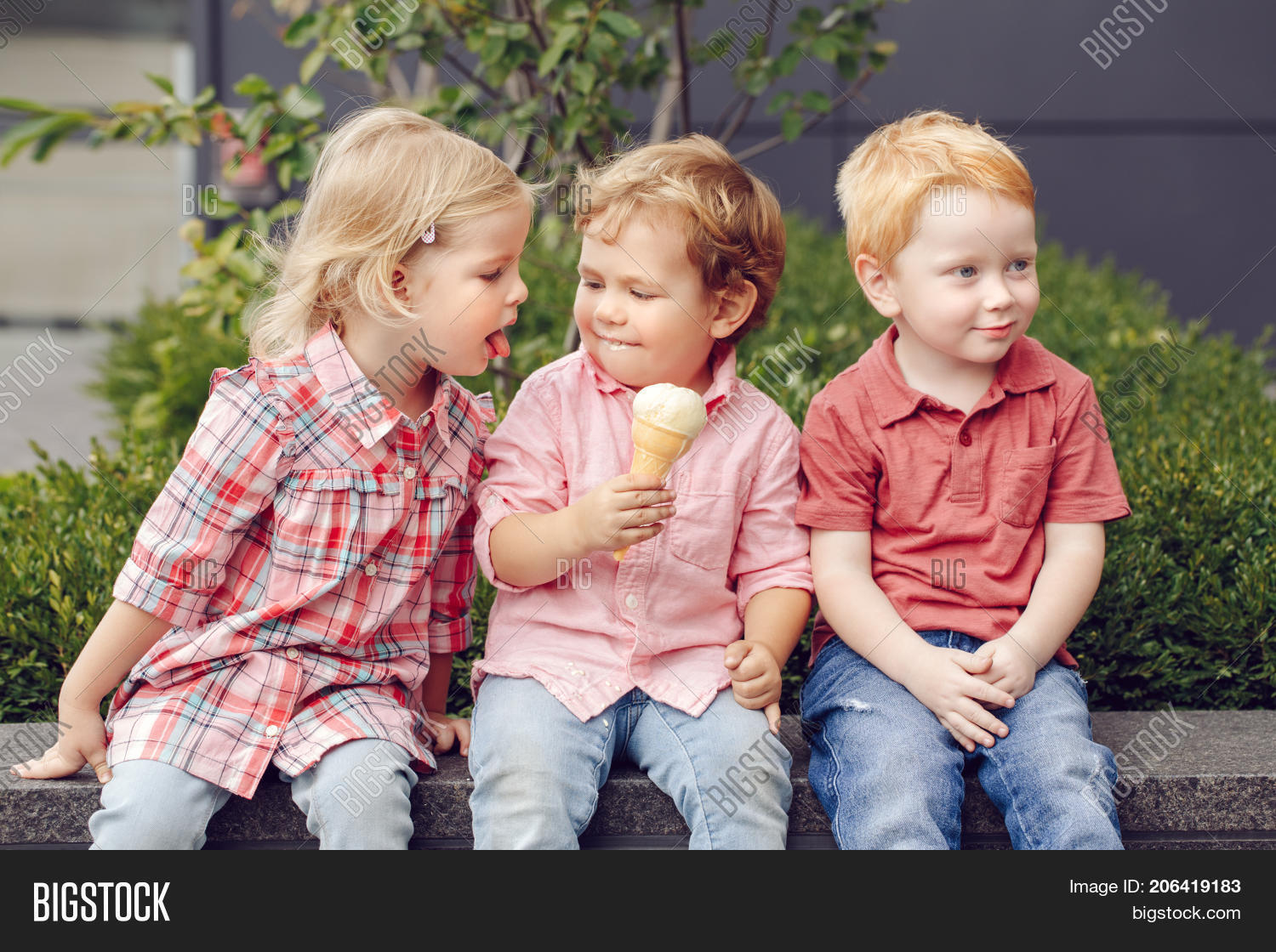 Group Portrait Three Image & Photo (Free Trial) | Bigstock