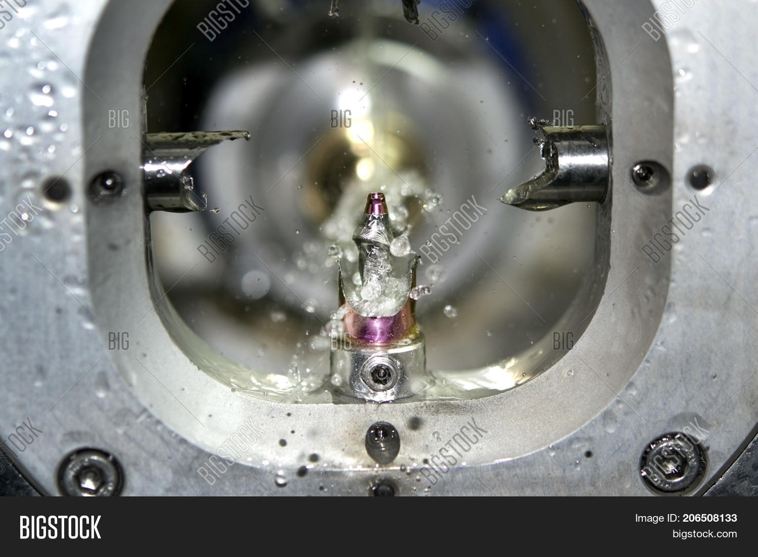 Milling Abutment Close Image & Photo (Free Trial) | Bigstock