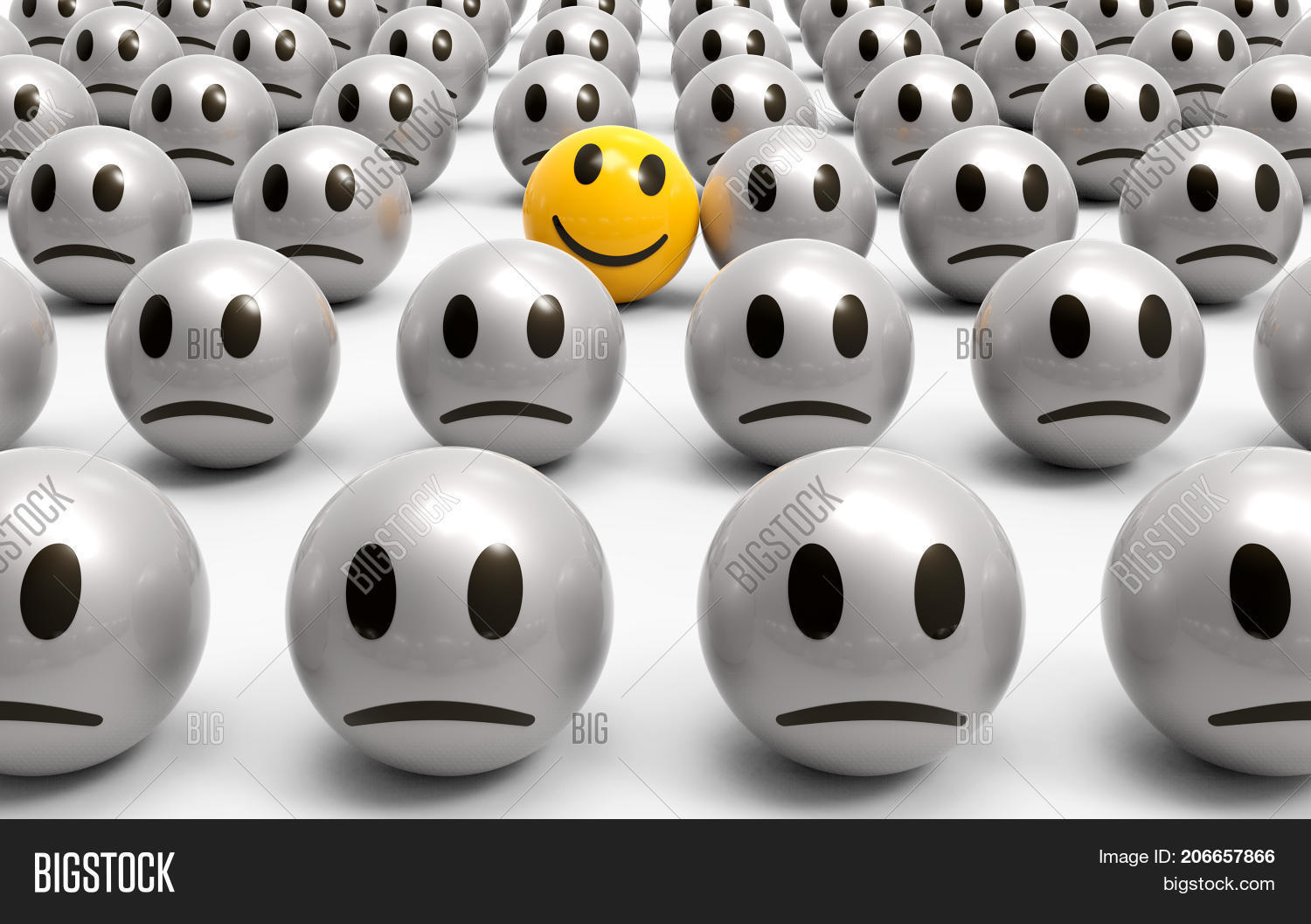 One Different Yellow Image & Photo (Free Trial) | Bigstock