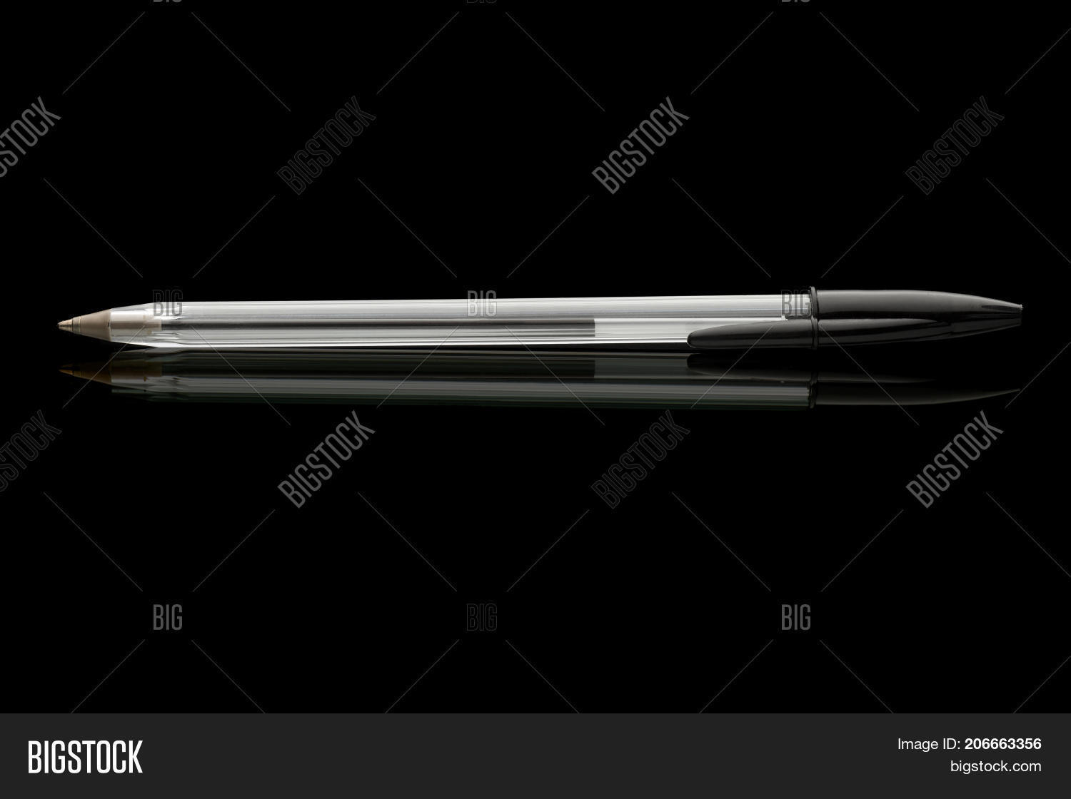Black Ballpoint Pen Image & Photo (Free Trial) | Bigstock