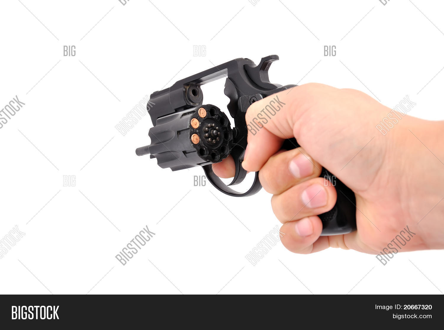 Revolver Hand Image & Photo (Free Trial) | Bigstock