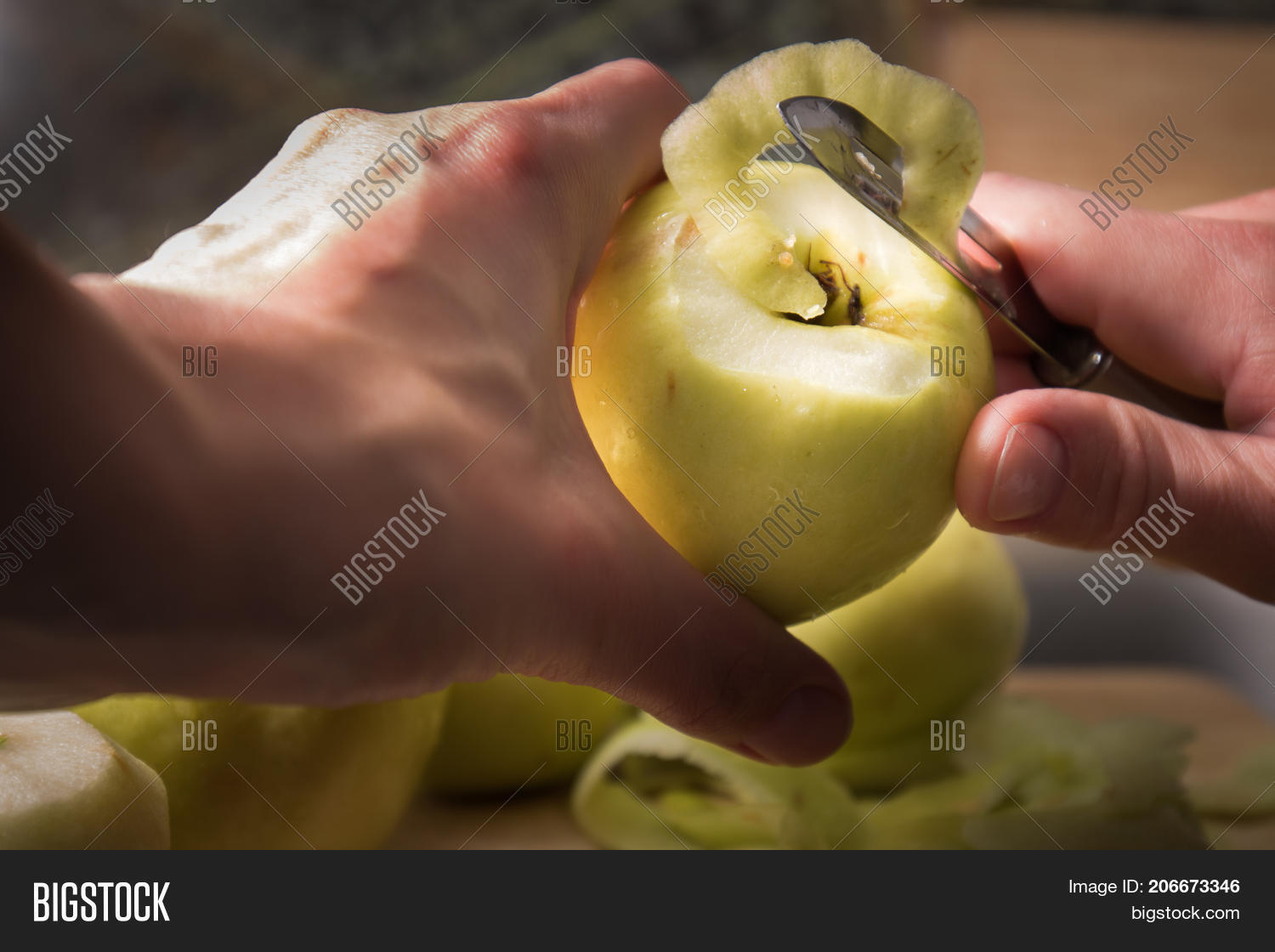 Female Hands Peeling Image & Photo (Free Trial) | Bigstock