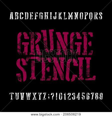 Grunge Stencil Vector & Photo (Free Trial) | Bigstock