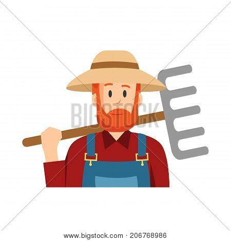 Farmer Avatar Cartoon Vector & Photo (Free Trial) | Bigstock