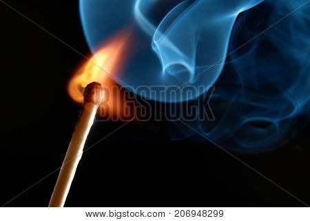 Match Smoke Fire On Image & Photo (Free Trial) | Bigstock